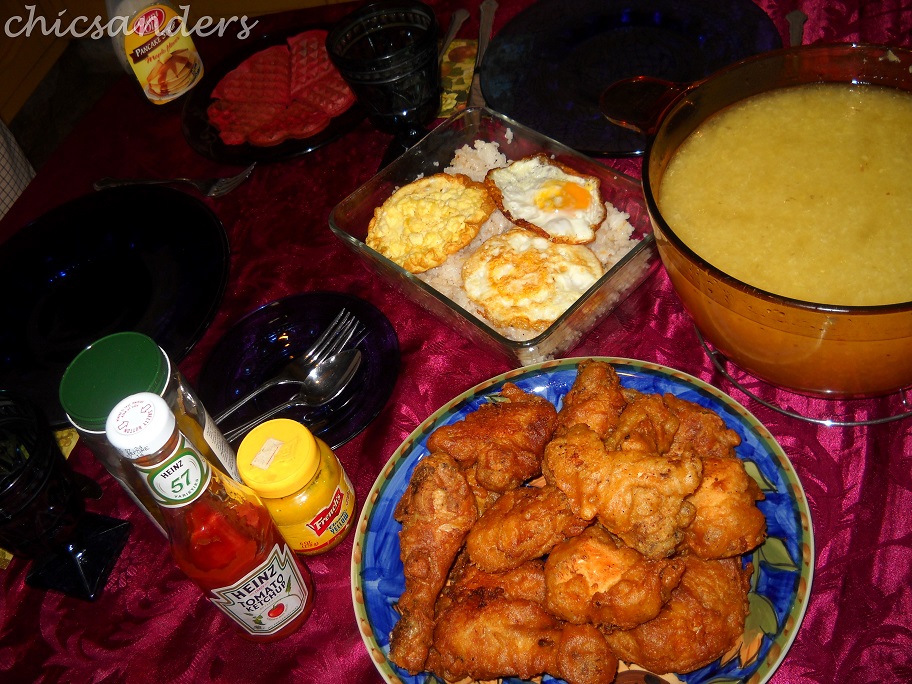 chicsanders: Sinigang Rice na Sinangag Dinner