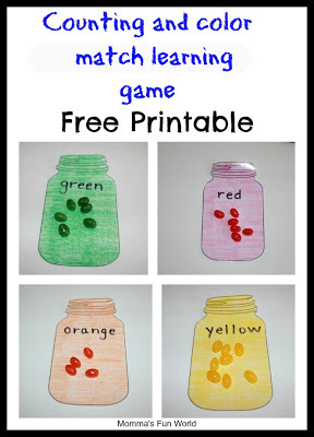 Momma's Fun World: Counting and color matching learning game