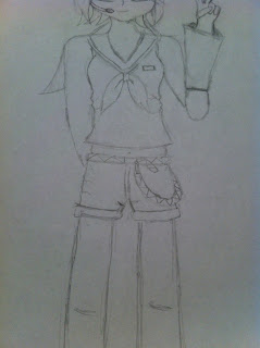 ChantelleLikesArt :): How to draw Rin kagamine