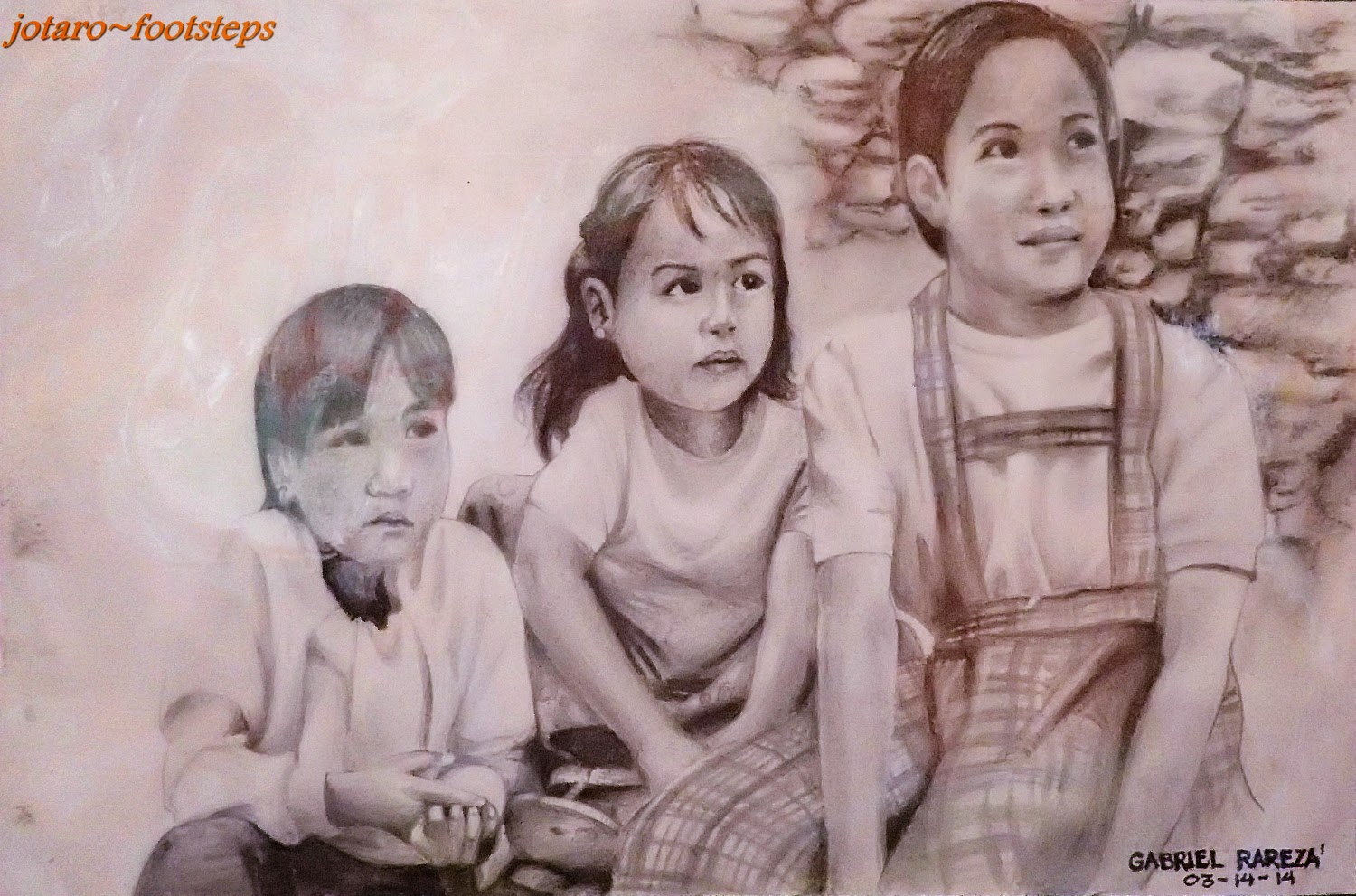 Footsteps - Jotaro's Travels: Art Gallery : Filipino Ivatan Art @ Batanes