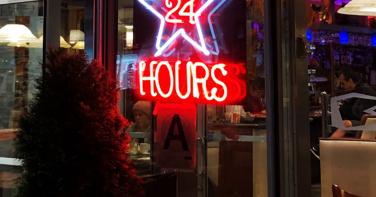 We love Reading Street Signs: NEON Open 24 Hours Sign