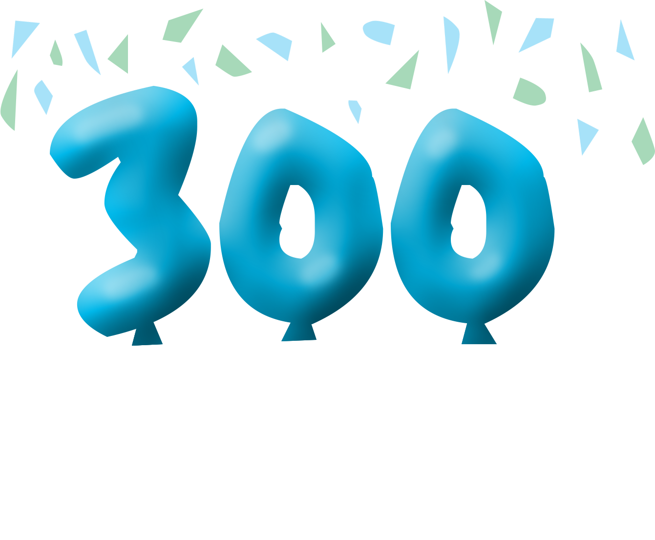 blog you're about to read: 300