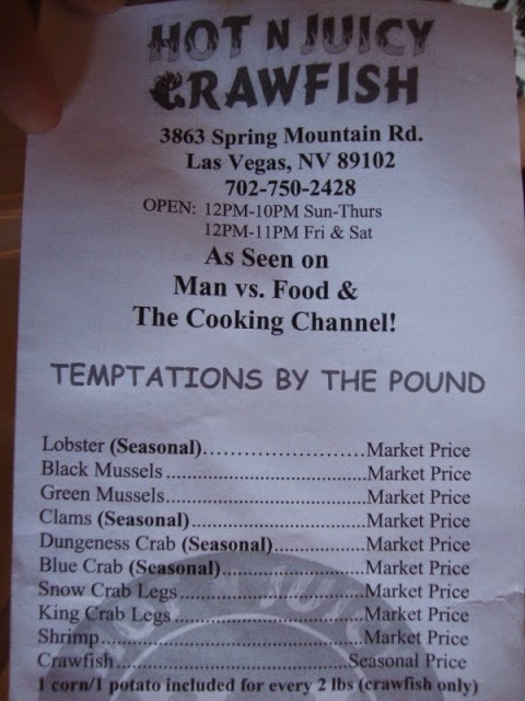 ERICJAZ FOODIES: HOT N' JUICY CRAWFISH (LAS VEGAS)