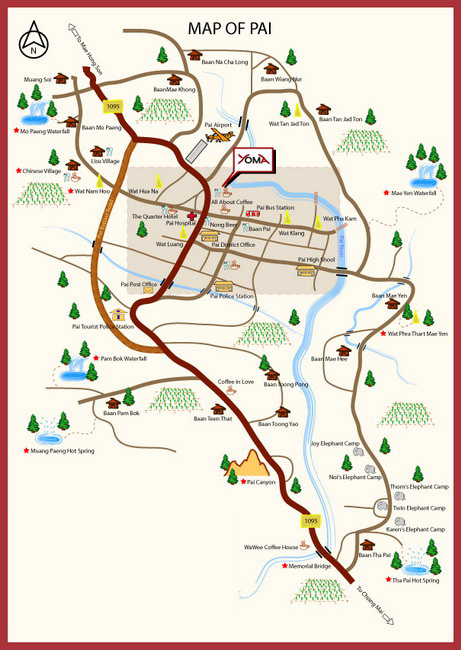 6D5N Pai and Chiang Mai : Summary Itinerary | Catchingtravels