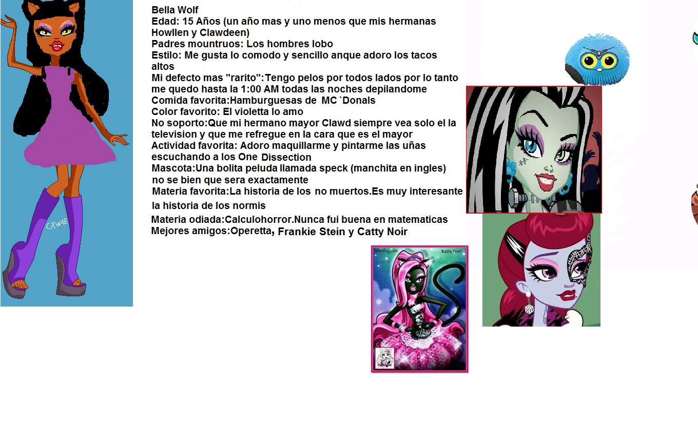 monster high: Llegan las aportaciones