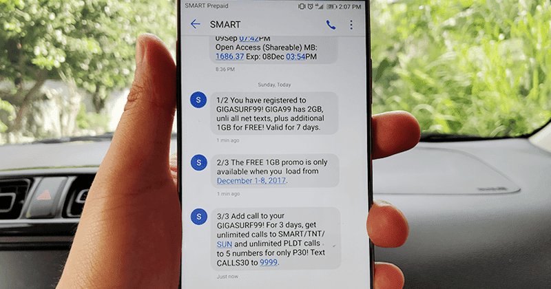 Smart's GIGA 99 w/ 3GB data is back for a limited time!