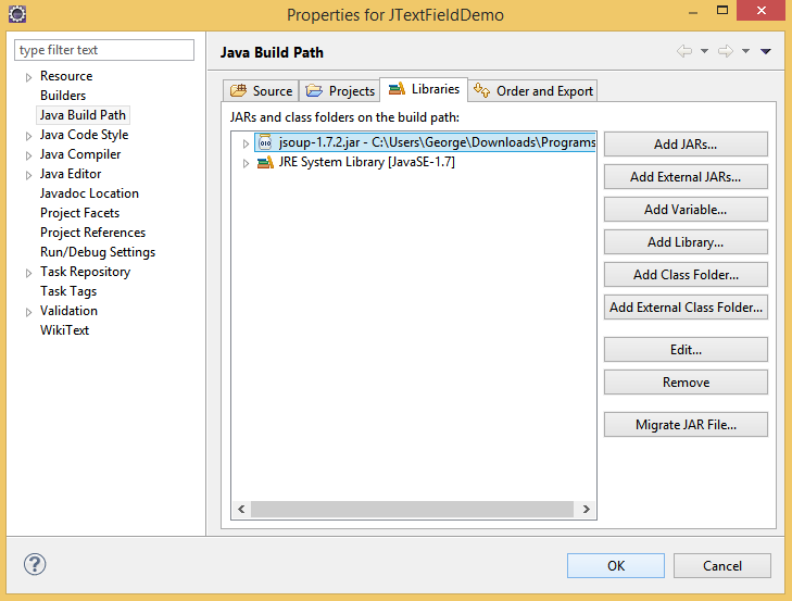 How To Add Java Libraries To Your Eclipse Project