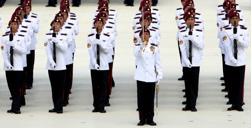 1/6 Gallery: SAF Commando in No.1 Uniform