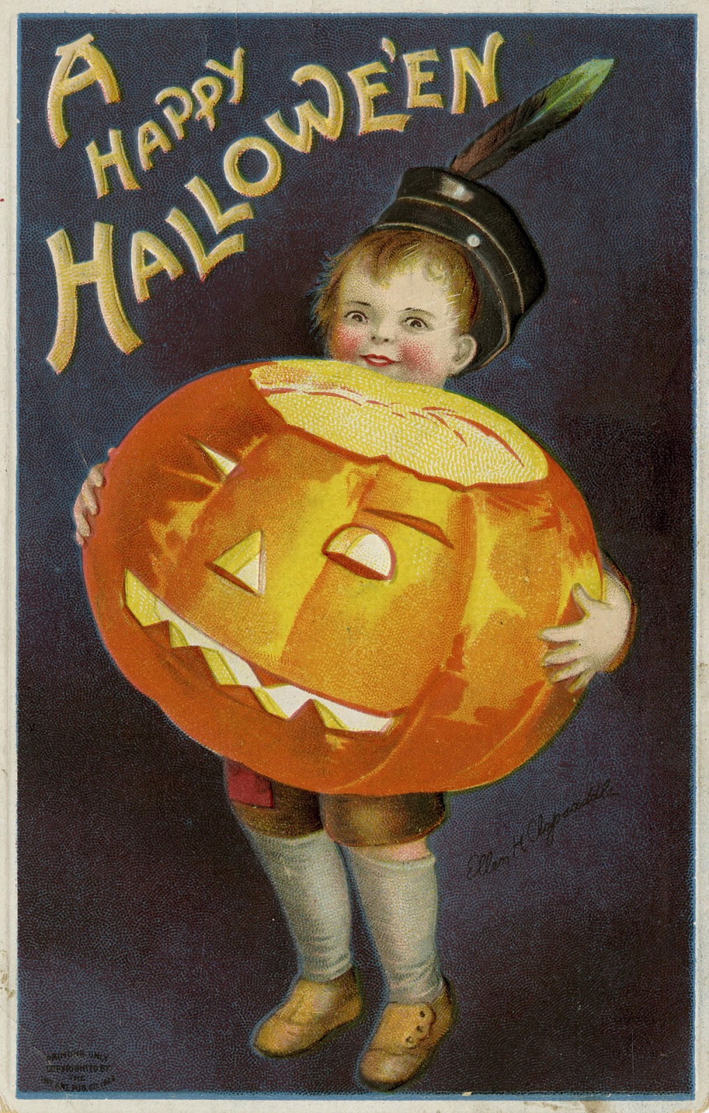 Halloween Postcards : Clapsaddle