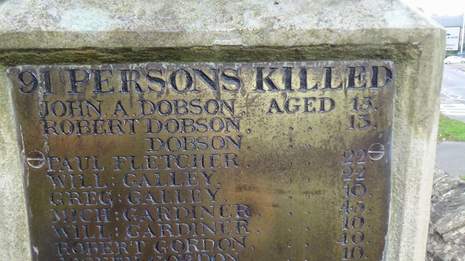 Jon Bratton's History of The Felling........in bite size bits: Errors ...