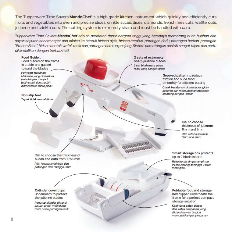 MY TUPPERWARE | MALAYSIA | CATALOG | KATALOG: Tupperware Mando Chef ...