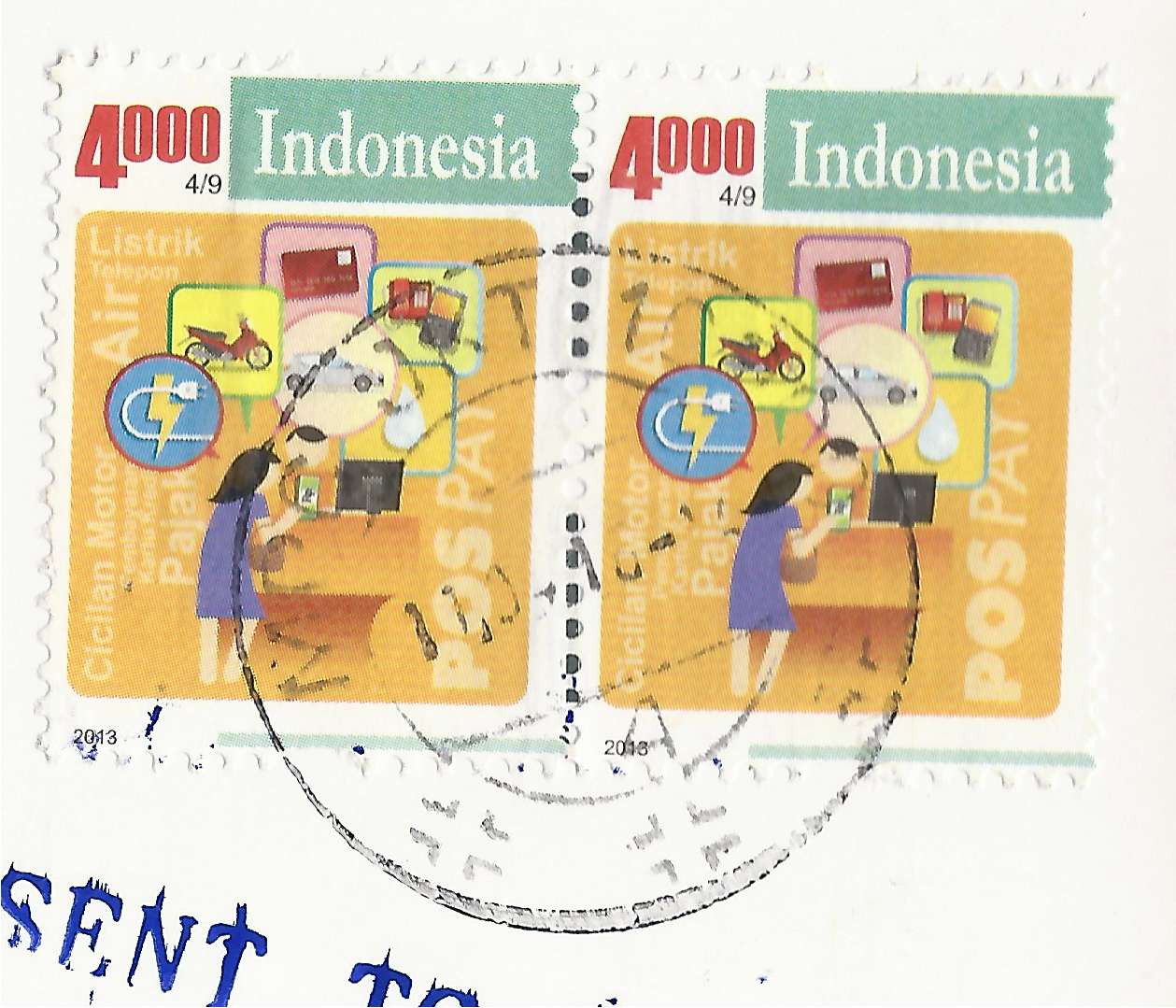 A Journey of Postcards: Jakarta, the capital of Indonesia