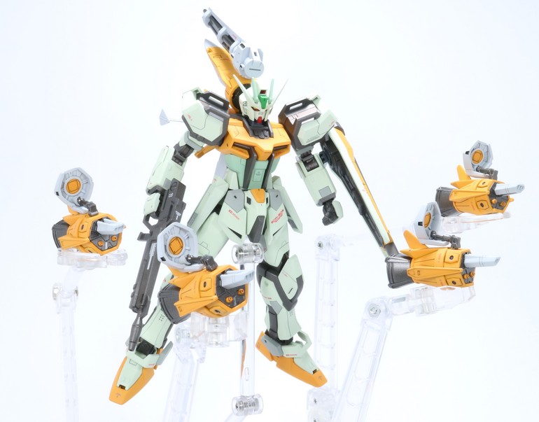 Custom Build: HG 1/144 Gunbarrel Strike Gundam [Miguel Aiman Custom]