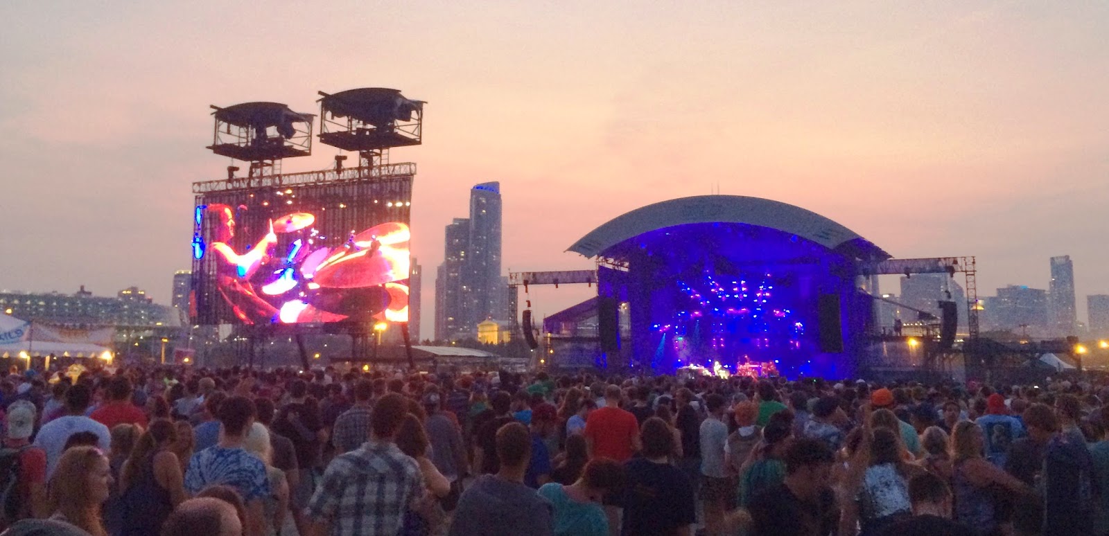 ramblings of a concert junkie: Phish, FirstMerit Bank Pavilion at ...