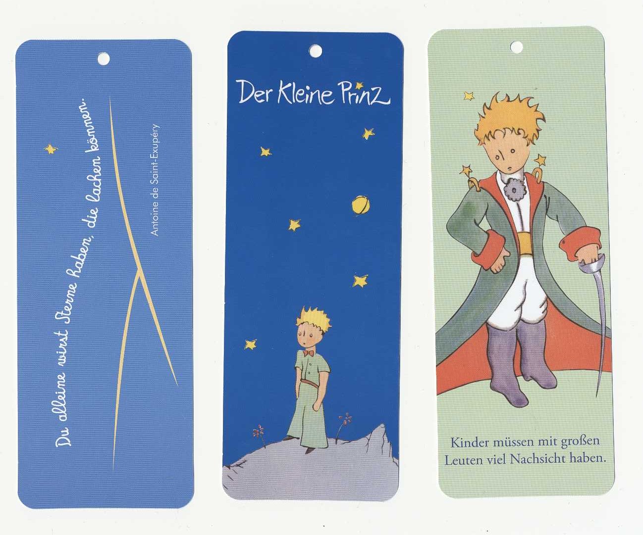 world of bookmarks: Der kleine Prinz - le petit prince