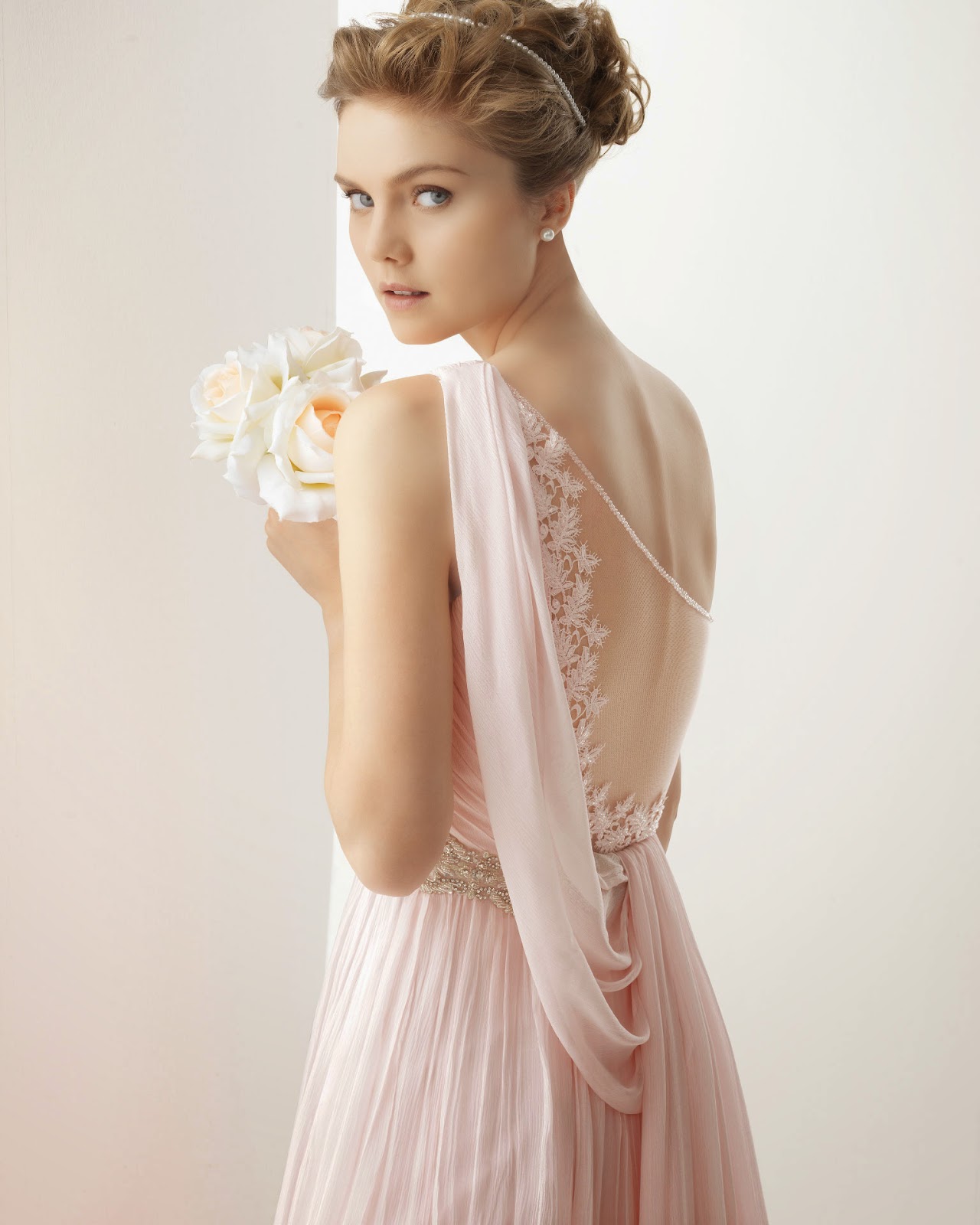 MIL ARTES MUJER: VESTIDOS DE NOVIA EN COLOR ROSA