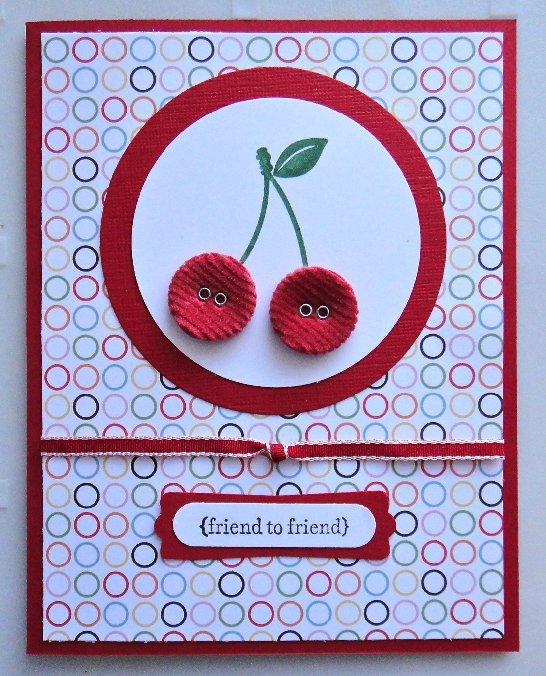 Donna's Crafty Place: Button Buddies and Easy Events for Stamp Camp