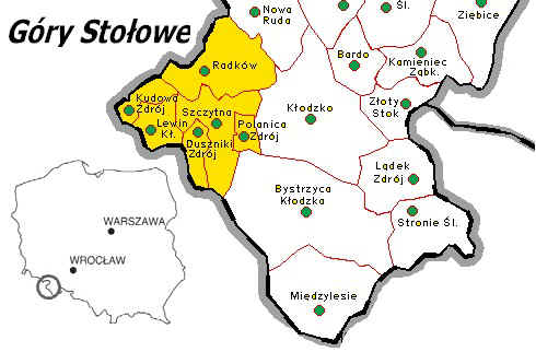 POLSKA WIRTUALNA: Góry Stołowe. Błędne Skały. Podróże.