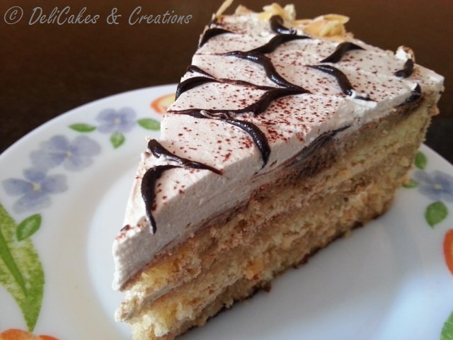 DeliCakes n Creations: French Mocha Cake (Gâteau Moka)