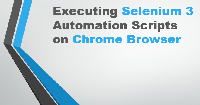 Selenium By Arun Selenium 3 Executing Selenium 3 Automation Scripts