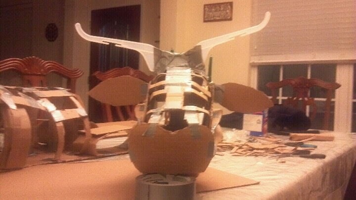 My Two Cents: THE GOLDEN CALF, A PAPER MACHE PROJECT