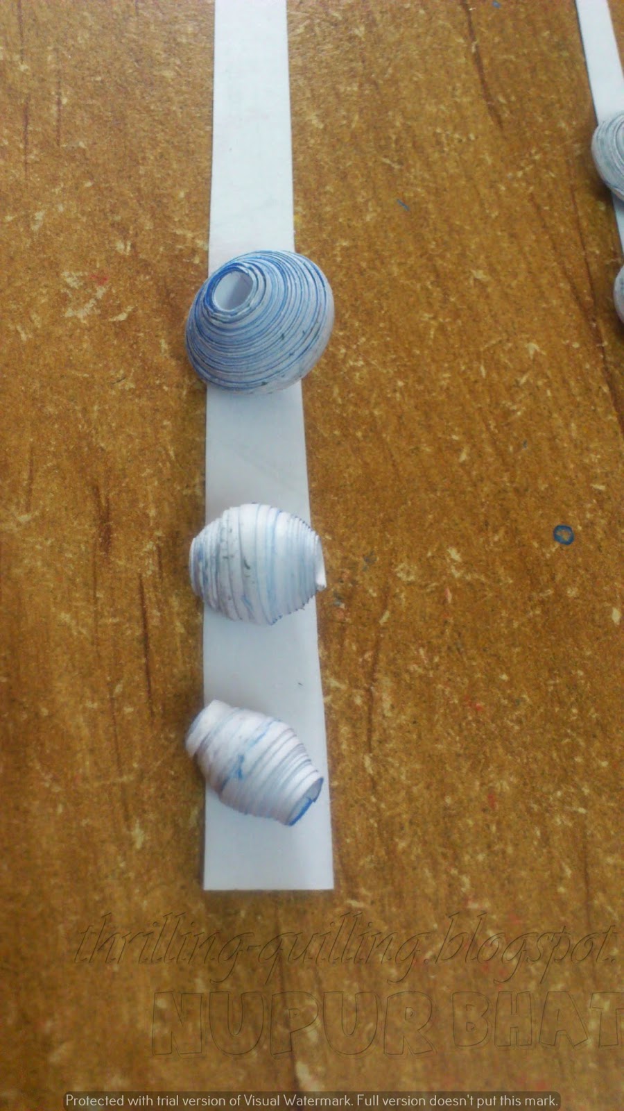 Thrilling Quilling: Paper Bead Tutorial : Bead shapes