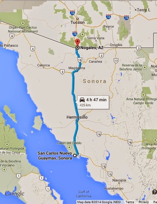 Healthy Living and Traveling in Mexico: SUNNY SAN CARLOS, SONORA, MEXICO