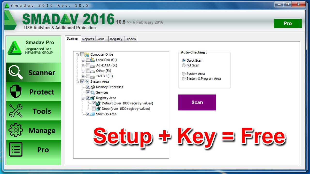 Smadav full key - Watugedhe