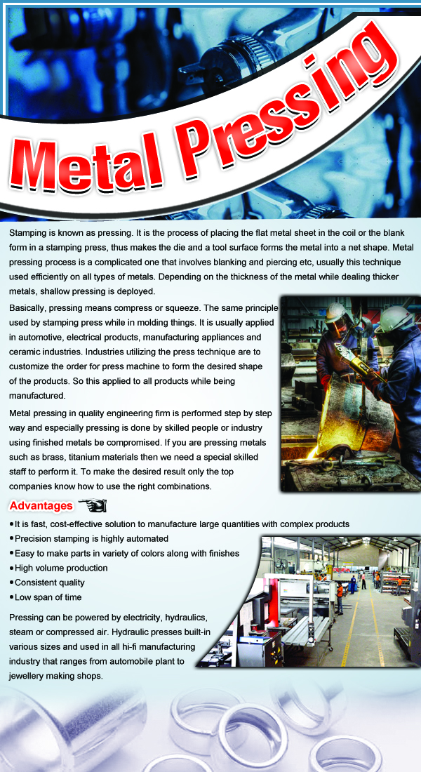 High-Quality Metal Pressings - J and J Engineering: Infographics ...