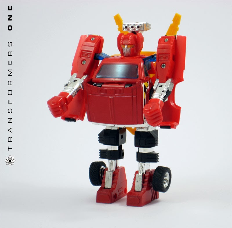 Transformers Square One: Diaclone "Red Hoist" Quickie