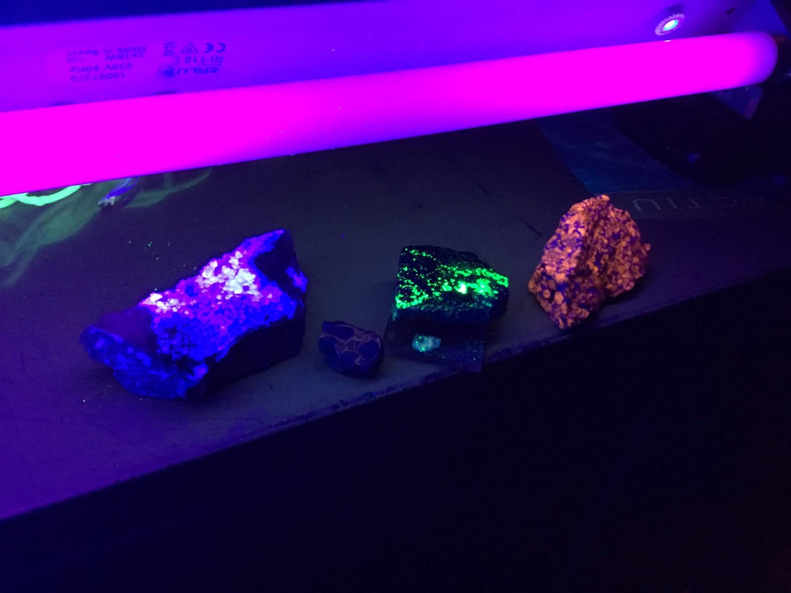 Fluorescencia y fosforescencia