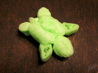 ~The Daily Turtle~: #67 Packing Peanut Turtle