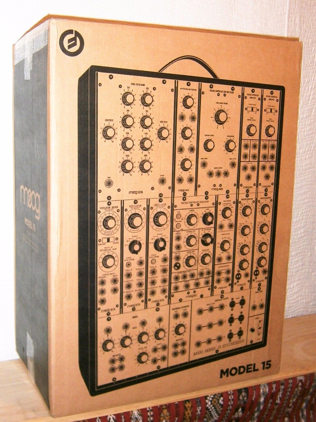 MATRIXSYNTH: New Model MOOG MODEL 15 MODULAR SYNTHESIZER SN 032/150