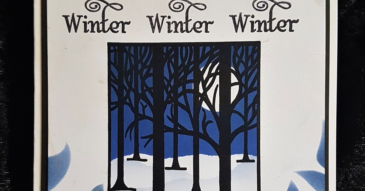 Barnsley Crafter: Winter Evening with Clarity Treescape Stamps