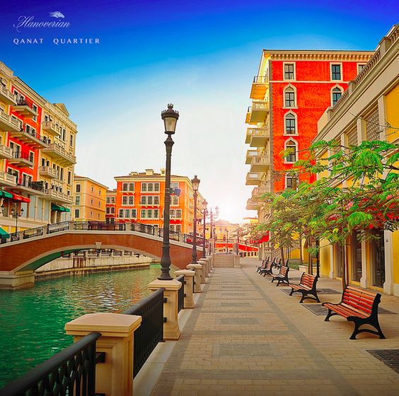Qanat Quartier The Pearl Qatar - Qatar Photo Gallery-Picture Around Qatar