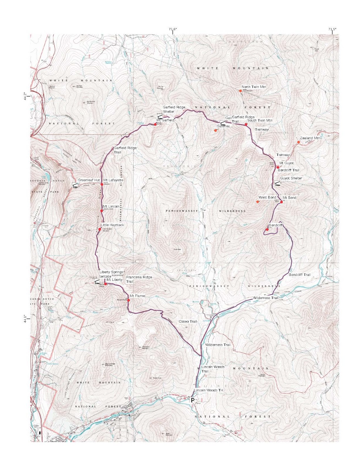 Graine de Mémère: Pemigewasset Loop