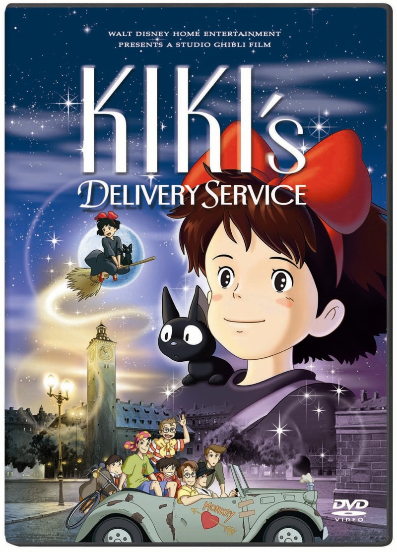 The Geeky Nerfherder: Movie Poster Art: Kiki's Delivery Service (1989)