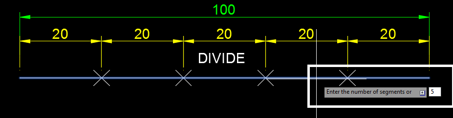 Cara Divide dan Measure Di Autocad ~ Dizar Smart