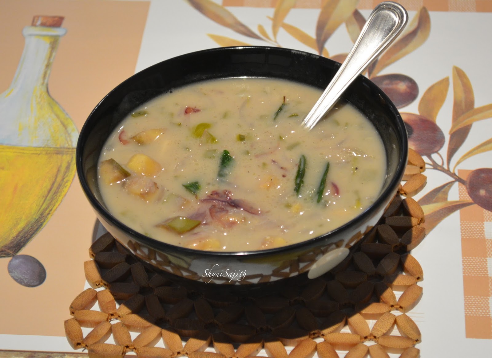 My Cooking Experiments.........: Pottika / Peechinga Olan (Ridge gourd ...