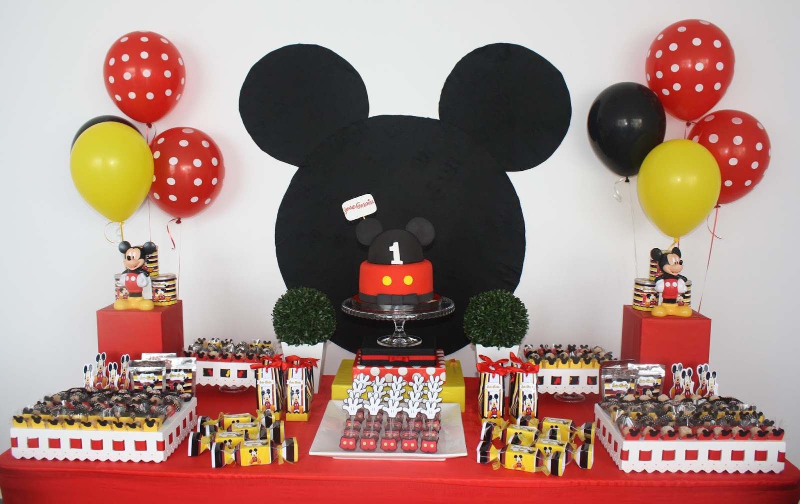 Acuarela: Fiesta Mickey Mouse (Festa Mickey Mouse)