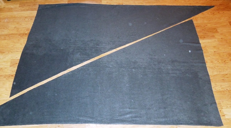 Mary's Quilting Notes: Cutting the backing the Flynn Method