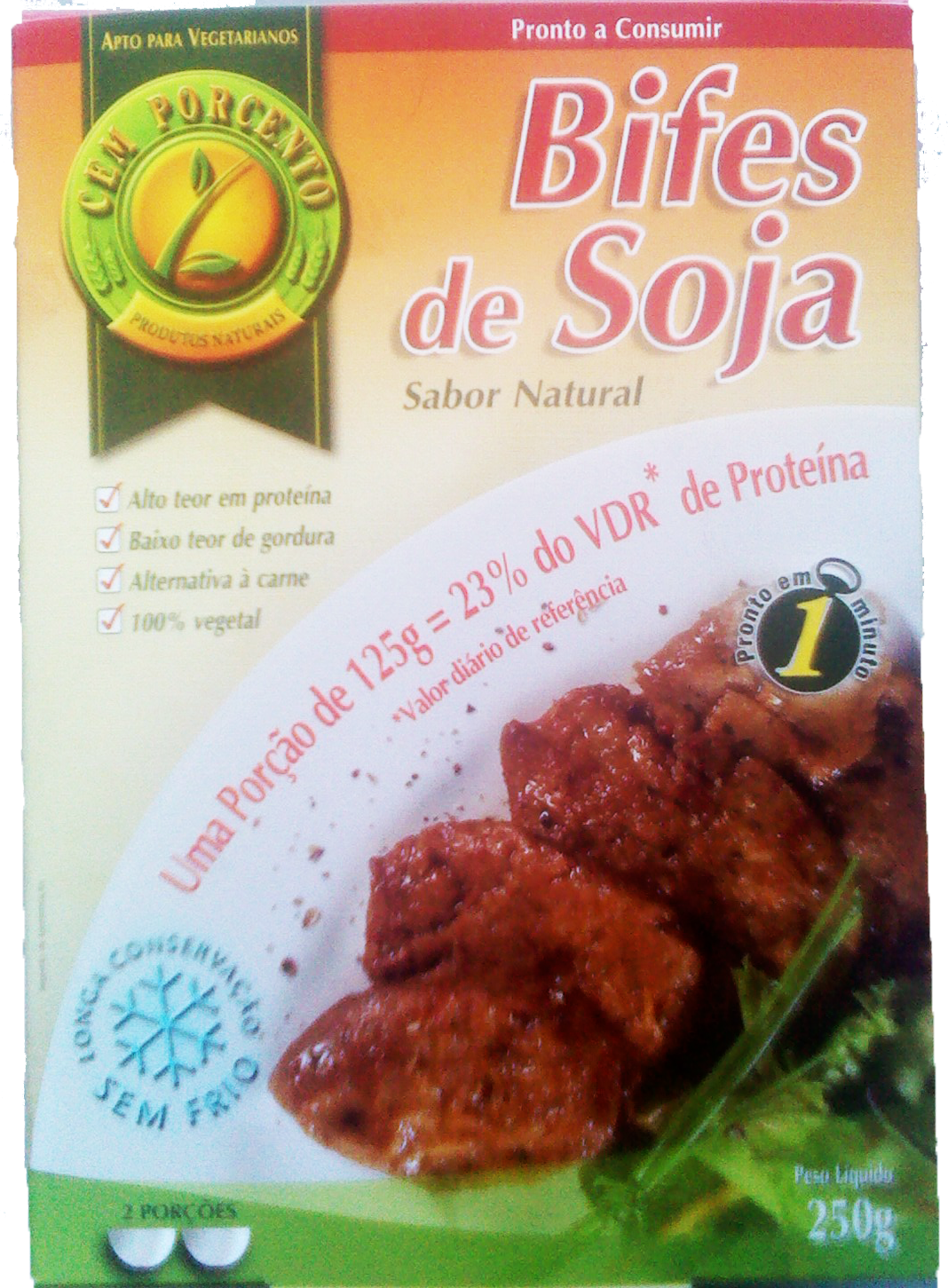 VEG YOUTH: Bife de Soja - Ignoramus (Vegetariano)