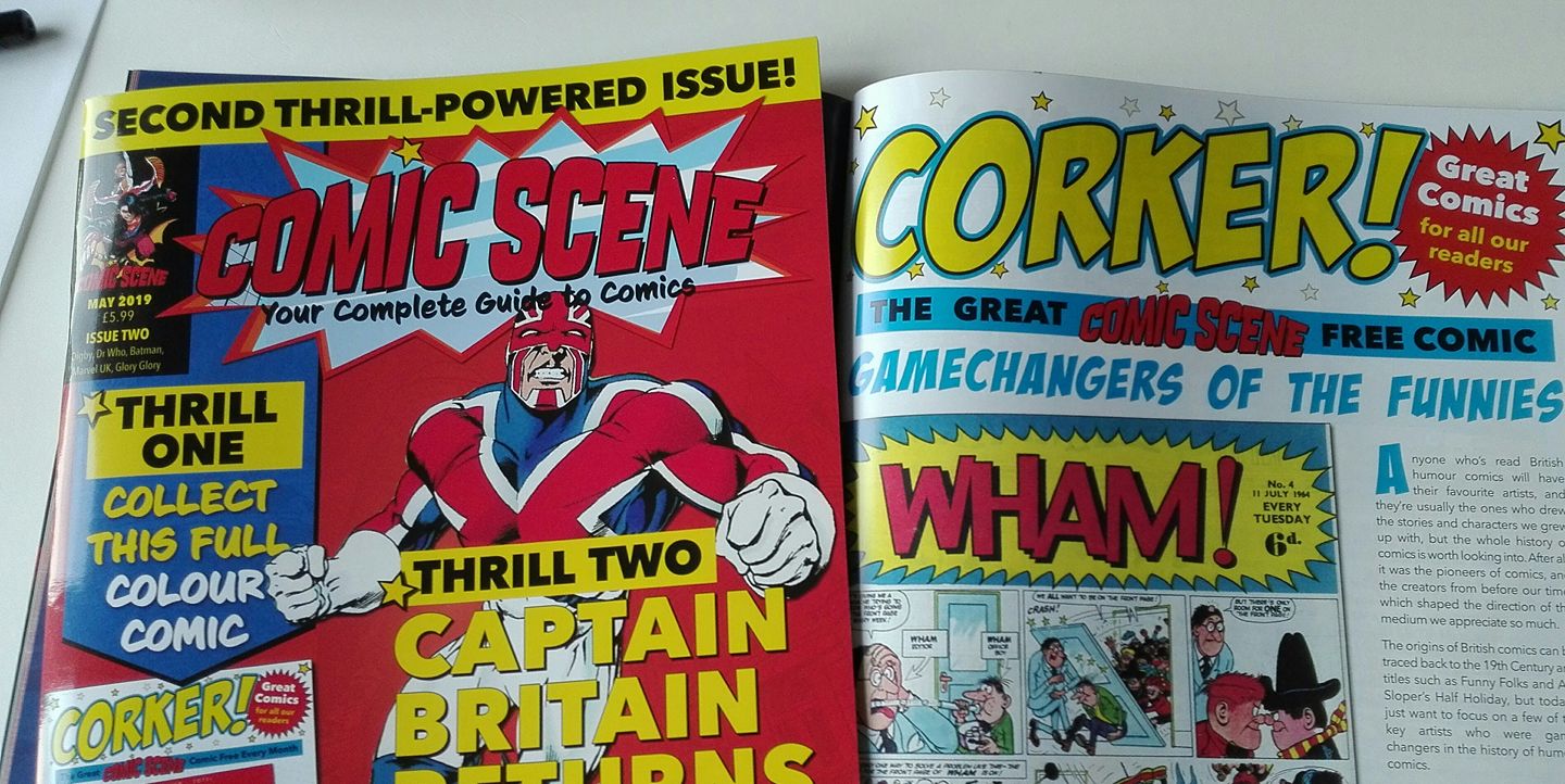 BLIMEY! The Blog of British Comics: Preview: COMIC SCENE Vol.2 No.2
