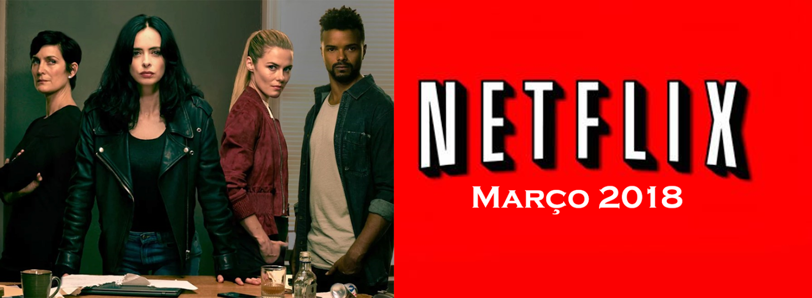 Alfarrábios literários: Estreia Jessica Jones: Segunda Temporada ( Série de TV )