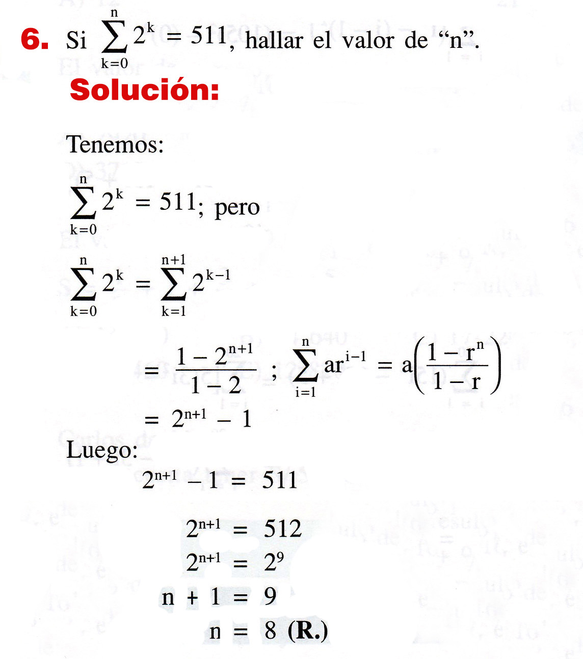 MATEMÁTICA FÁCIL: RAZONAMIENTO MATEMÁTICO: SUMATORIAS.