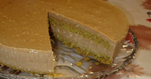 Cristina's world: Tort cu crema din lapte prins