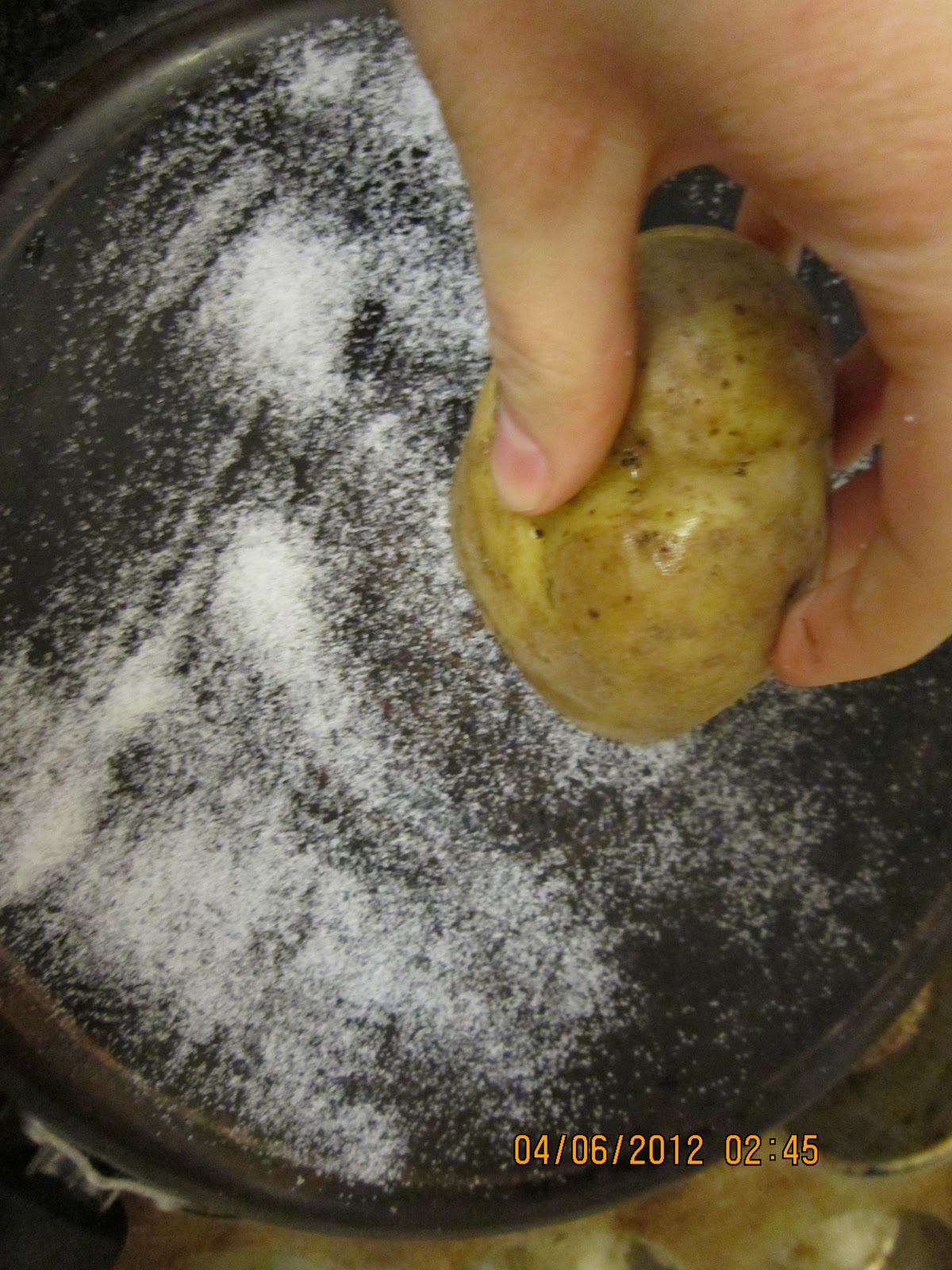 The Preparing Homemaker: Projects, The pan experiment