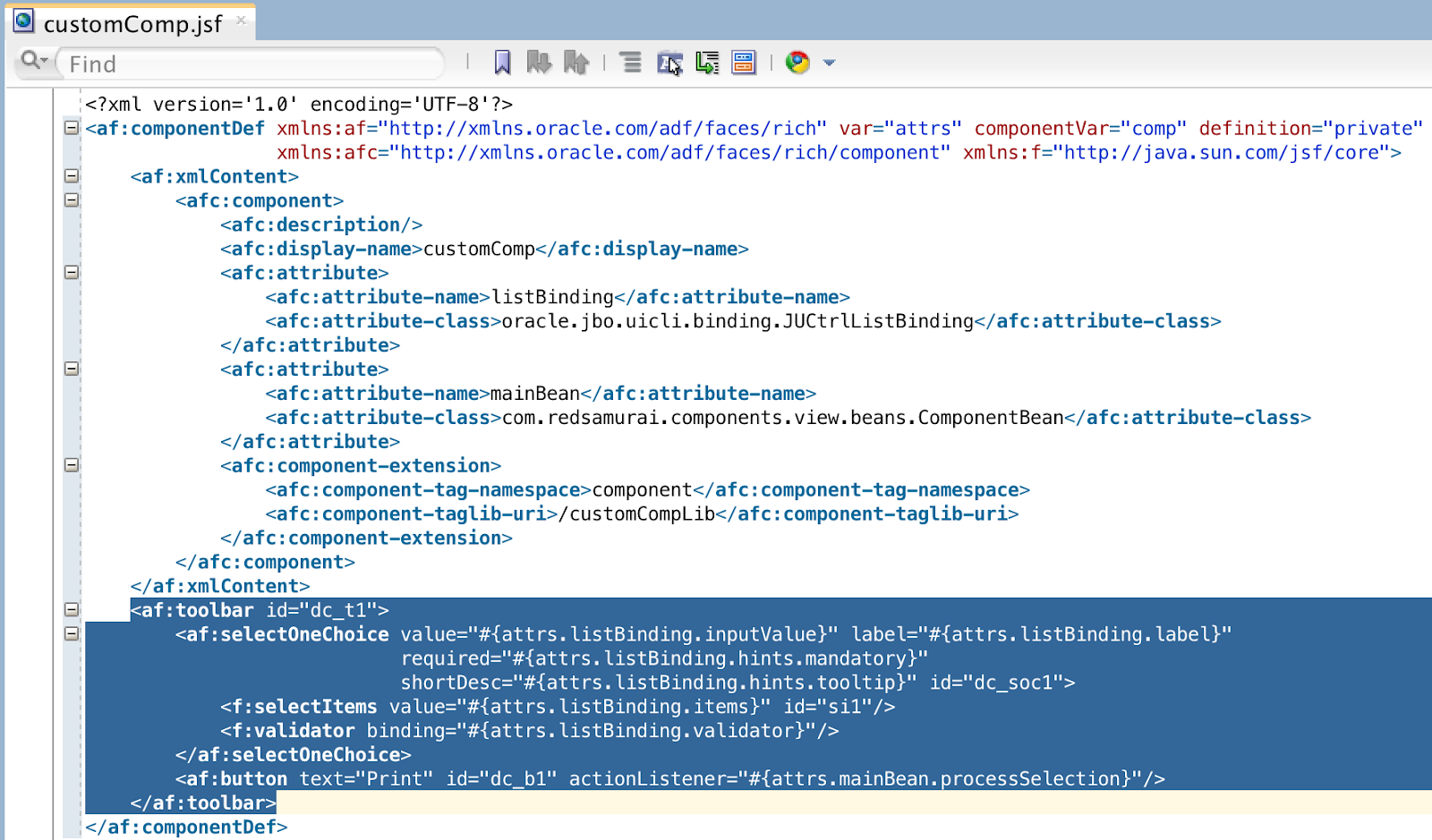 Andrej Baranovskij Blog Adf Declarative Component Example