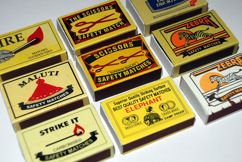 MATCHBOXES AND LABELS COLLECTION: June 2011