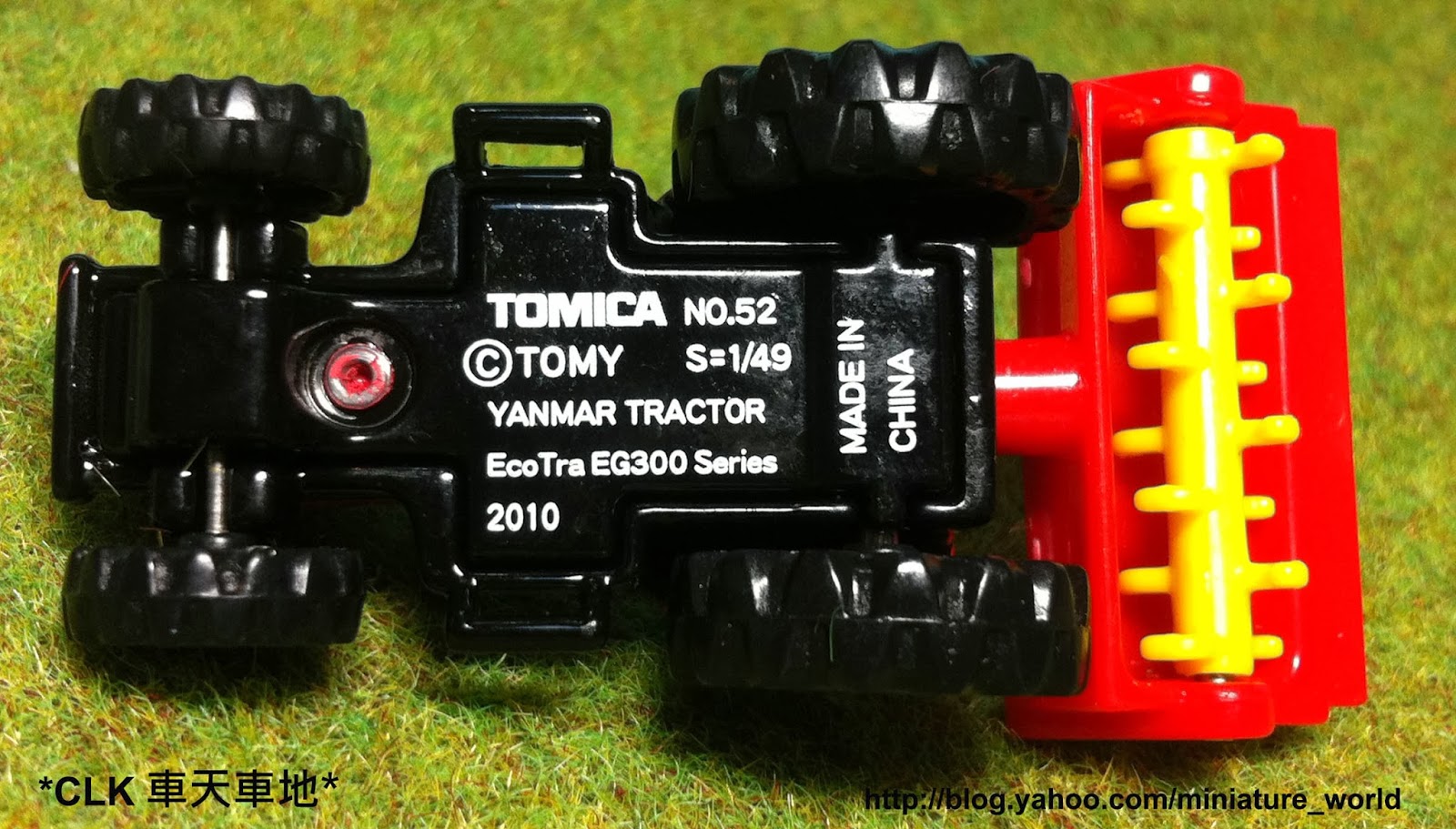 CLK's Model Car World * 車天車地 CLK: TOMICA No.52 - YANMAR TRACTOR EcoTra ...